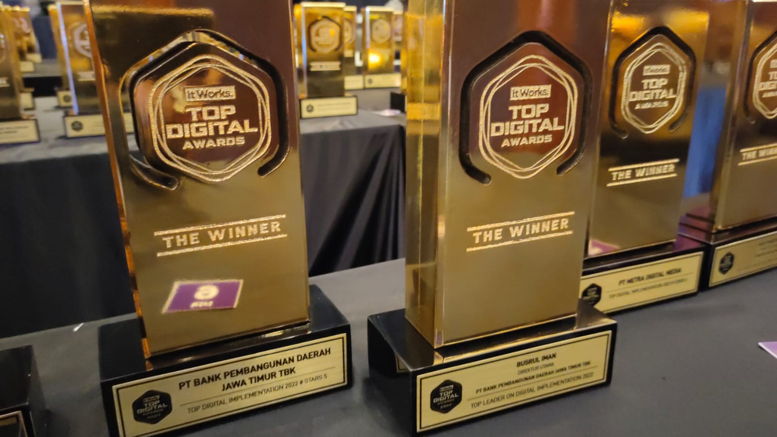 Bank Jatim Raih Top Digital Awards 2022l - Neo-Demokrasi