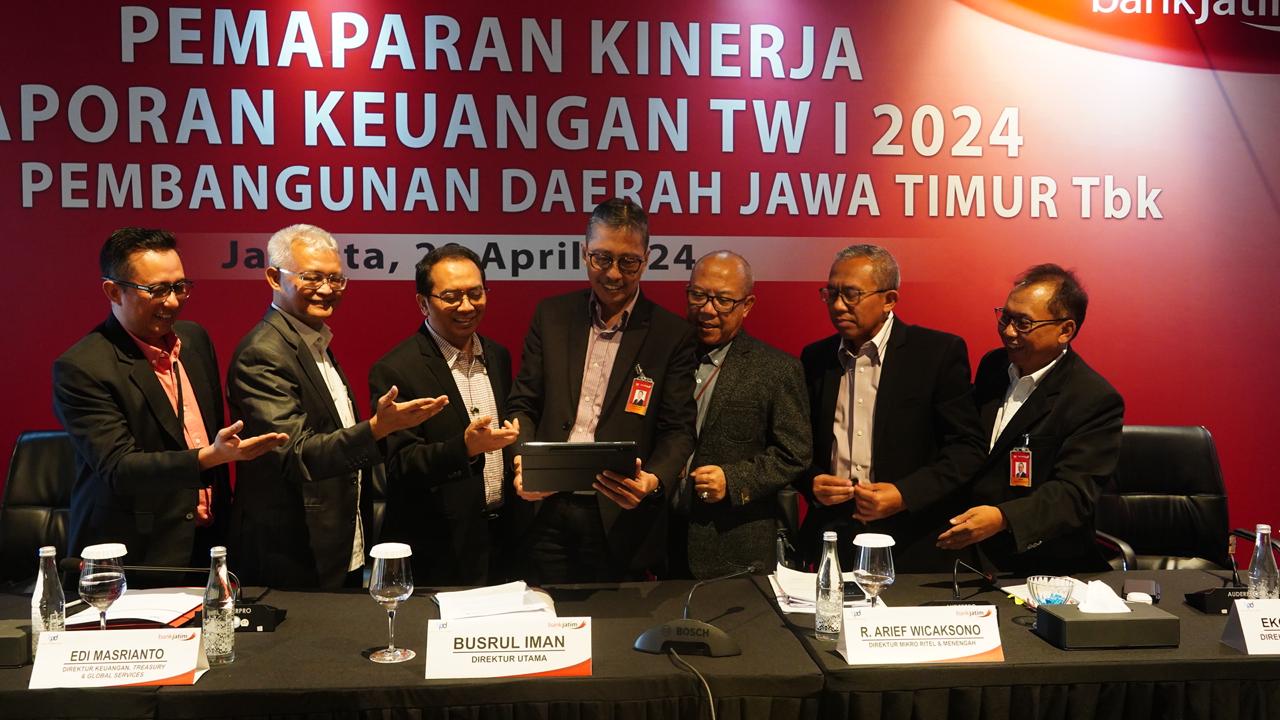 Awali Tahun 2024, Bank Jatim Cetak Kinerja Ciamik - Neo-Demokrasi